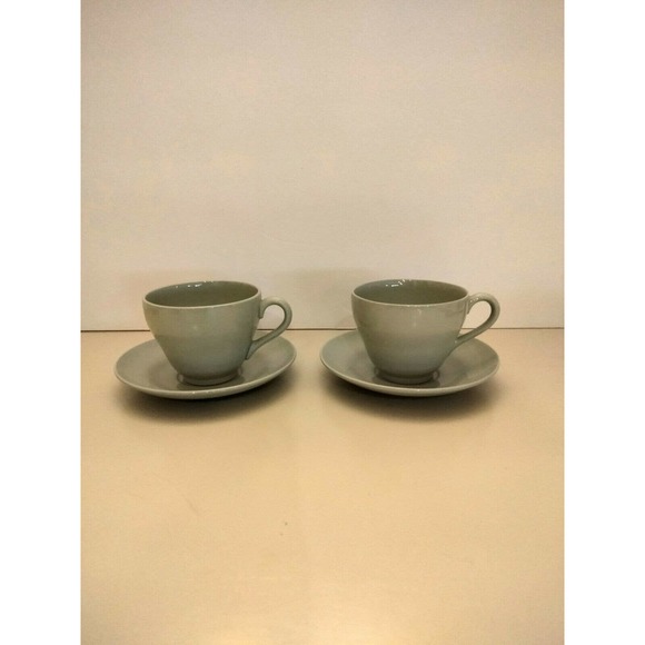 Spode | Dining | Vintage Spode Flemish Green England Tea Cup Saucer ...